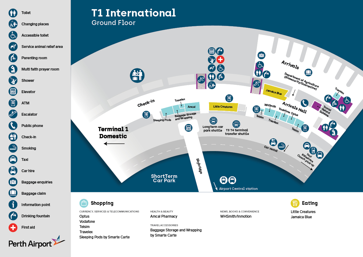 Perth Airport - Passengers | Telsim